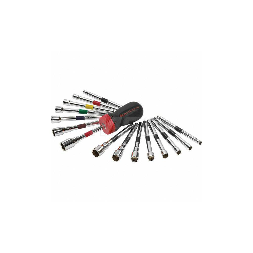 16 Piece 3 16 To 1 2 Nutdriver Set 01002930 MSC