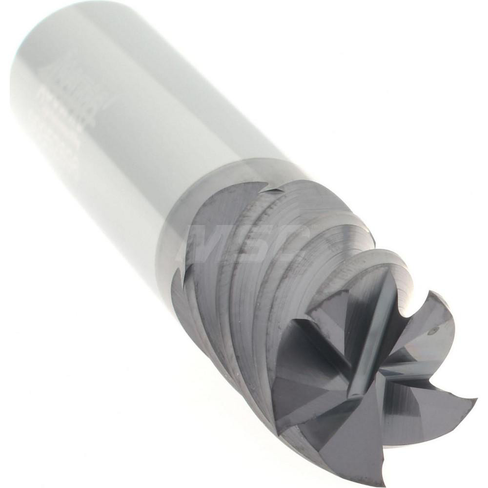 Accupro - Square End Mill: 3/8" Dia, 1/2" LOC, 5 Flute, Solid Carbide | MSC Direct