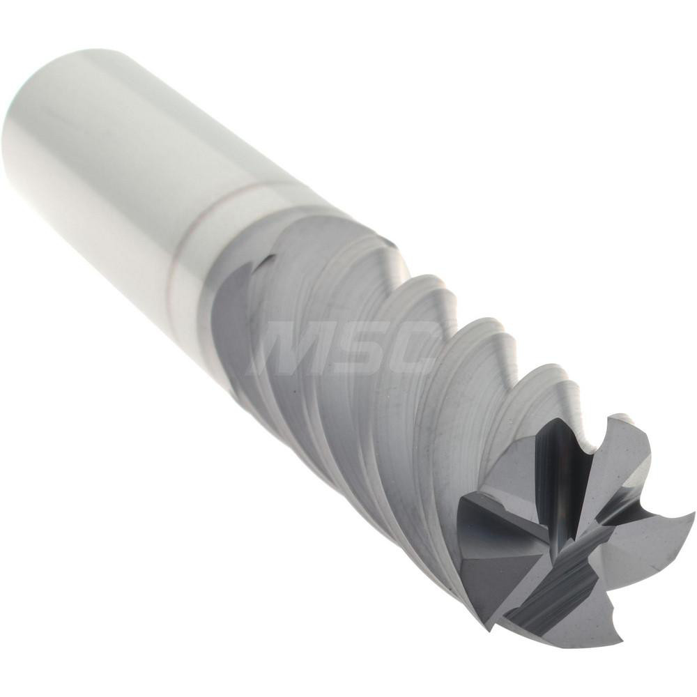 Accupro - Square End Mill: 1/2" Dia, 1-1/4" LOC, 5 Flute, Solid Carbide | MSC Direct