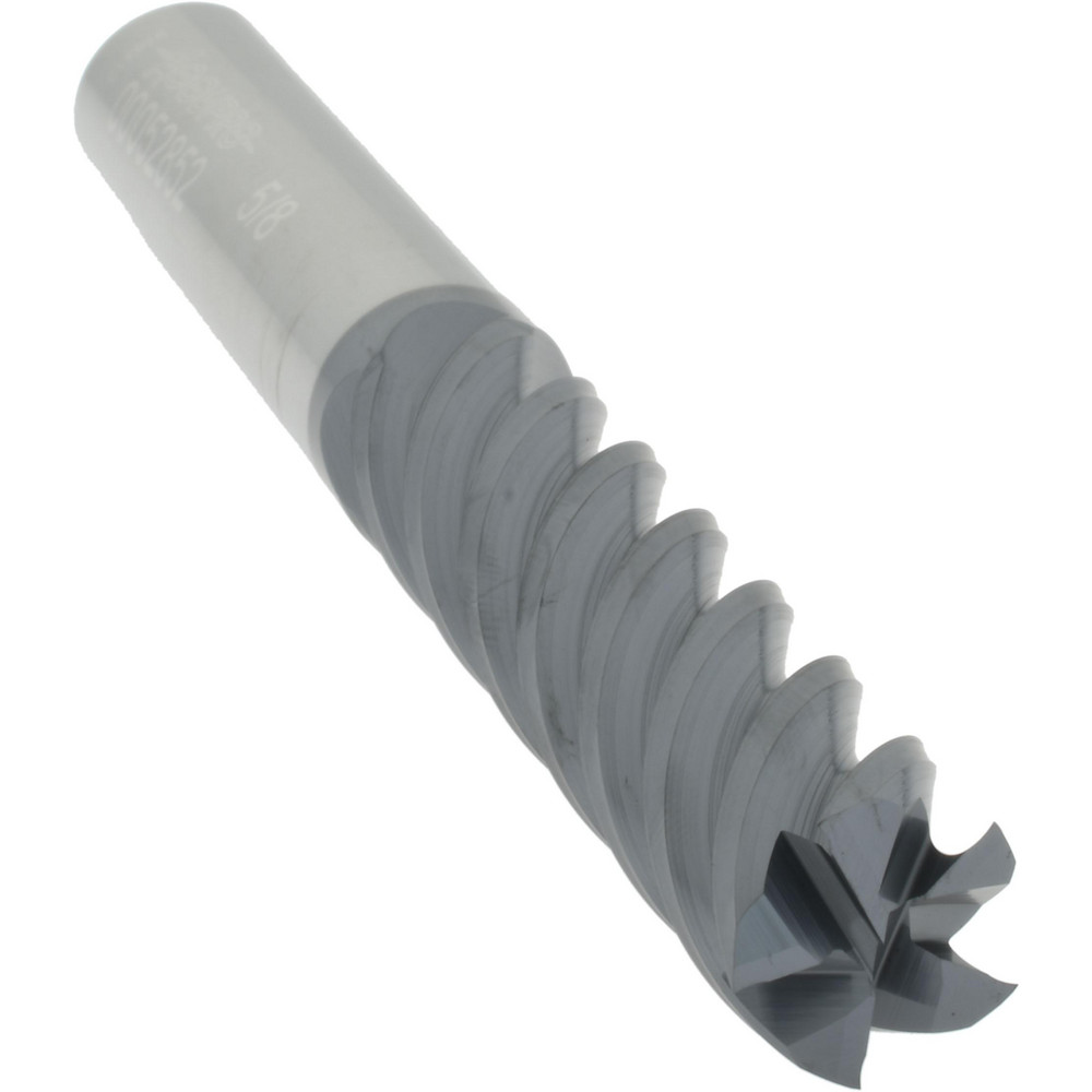 Accupro - Square End Mill: 5/8" Dia, 2-1/2" LOC, 5 Flute, Solid Carbide | MSC Direct