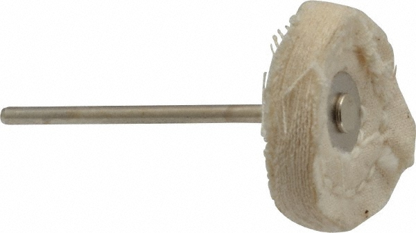 Value Collection - Mounted Polishing Buffing Wheel: 1" Dia, 1/4" Thick ...