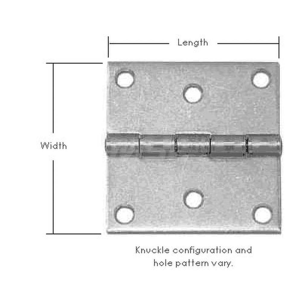 Guden - Concealed Hinge: 1.5" Door Leaf Height, 0.75" Door Leaf Width ...