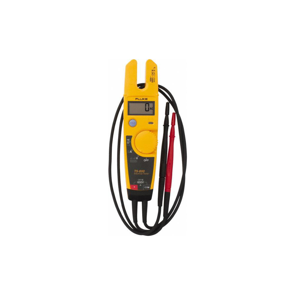 Fluke - 0 VAC/VDC to 600 VAC/VDC, Voltage and Circuit Continuity Tester ...