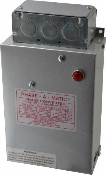 Made in USA - 4 to 8 hp Static Phase Converter - 00099804 - MSC ...