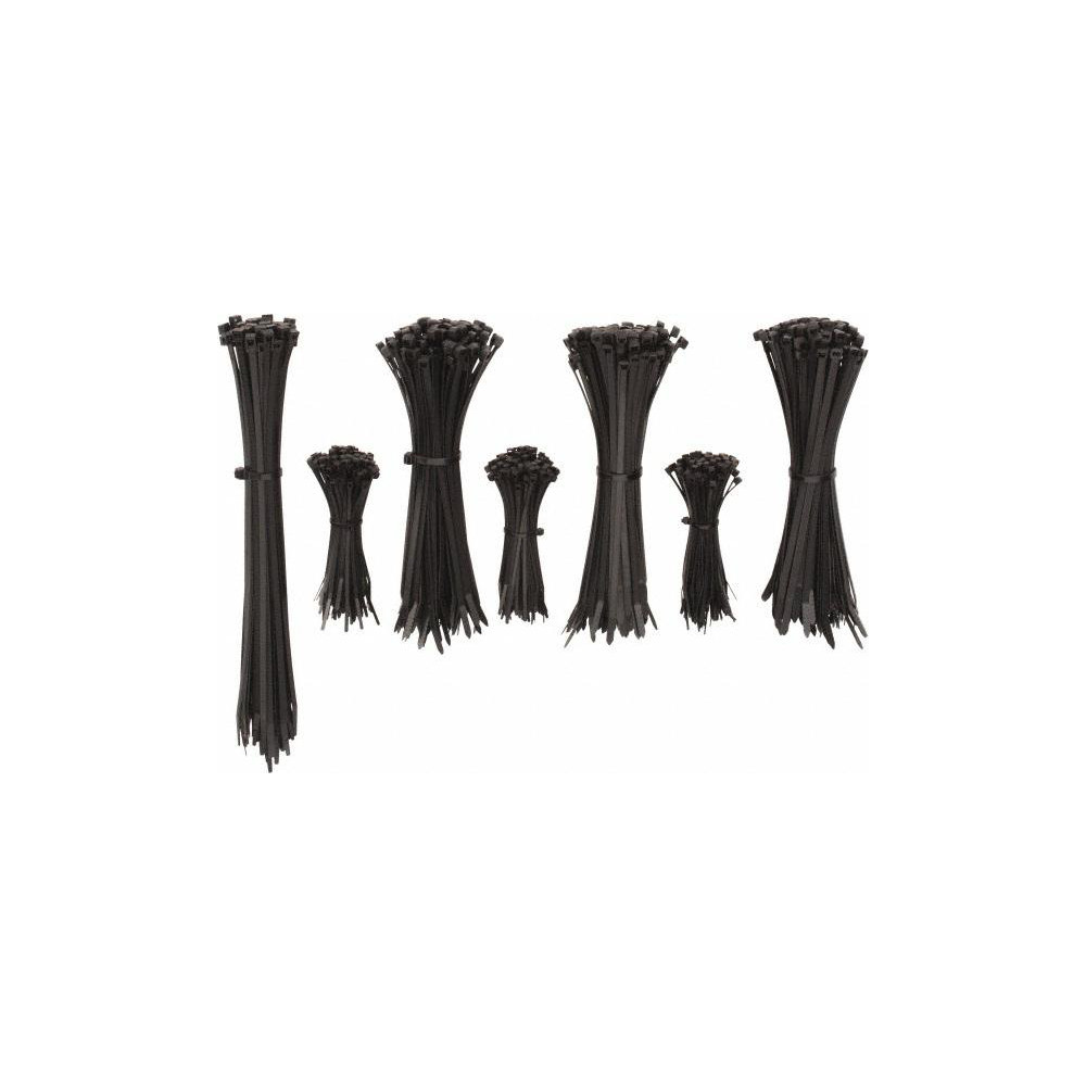 Thomas & Betts - 4 to 11 Inch Range, Black Cable Ties | MSC Direct