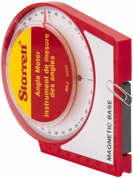 Starrett - 90° Max Measurement Mechanical Inclinometer - - 00156000 ...