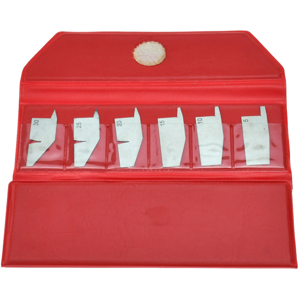 Value Collection - 18 Piece Stainless Steel Angle Gage Set | MSC Direct
