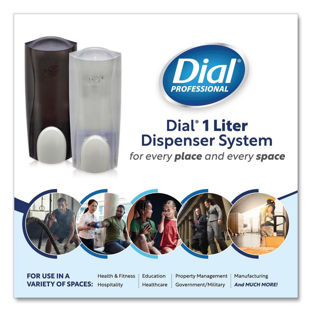 Dial - The Dial Dispenser, 1 L, 5.12 x 3.98 x 12.34, Ice, 6/Carton ...