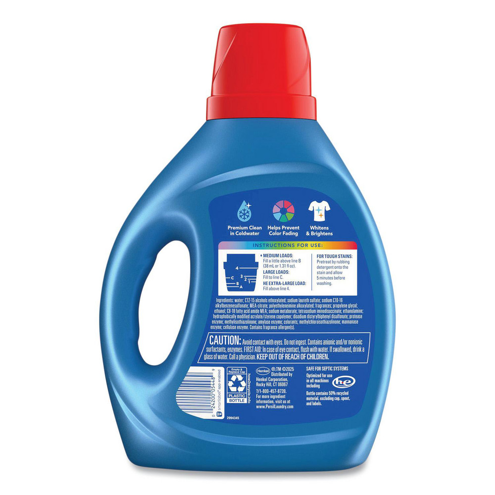 Persil - Original Liquid Laundry Detergent, 64 Loads, 84 oz Bottle, 4 ...