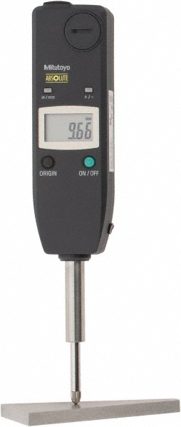 Mitutoyo - 0 to 1" Range, 0.0005" Graduation, Electronic Drop Indicator ...