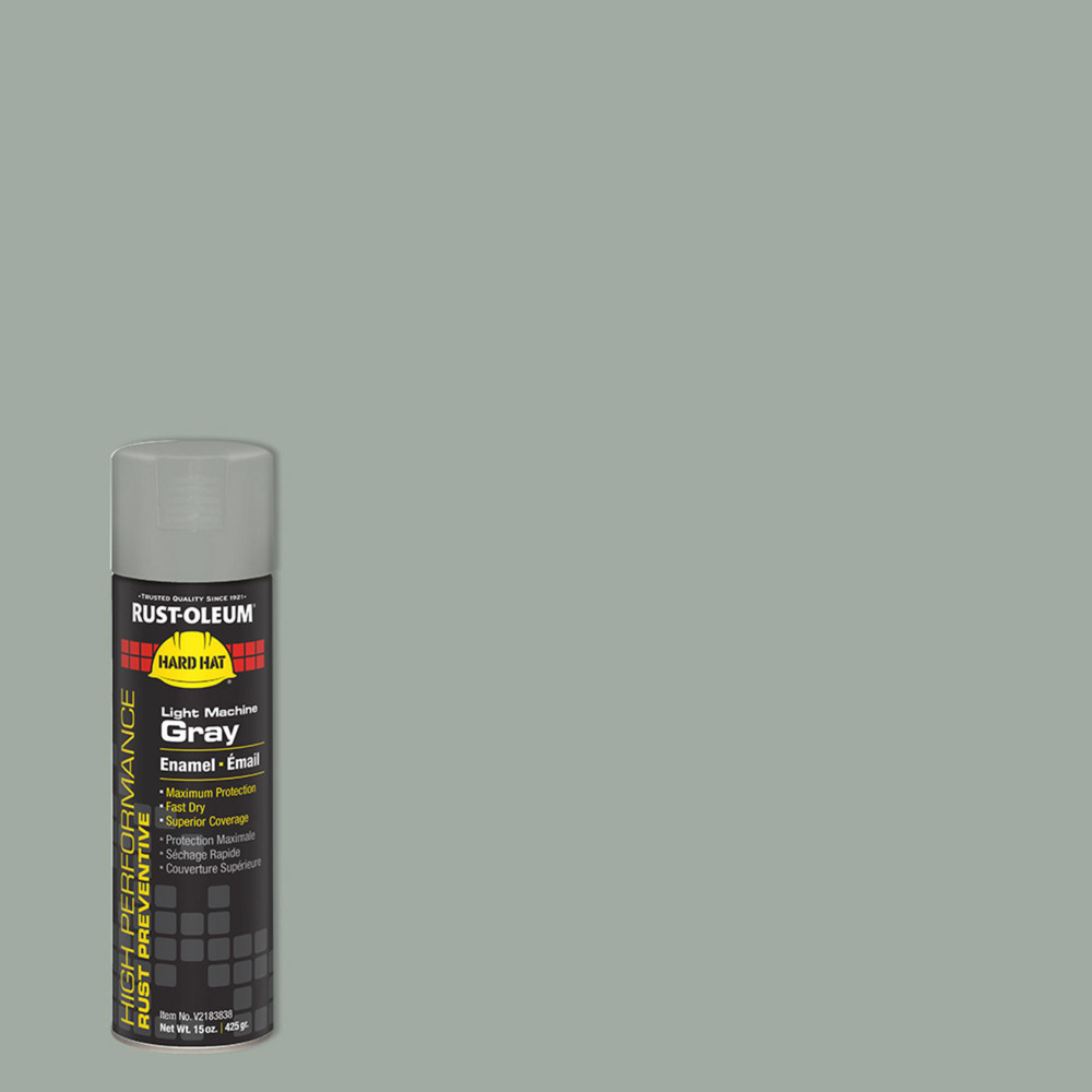 Rust-Oleum - High Performance V2100 Enamel Spray Paint, Light Machine ...