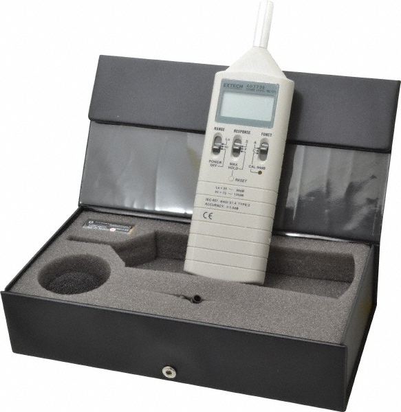 Extech - A and C Frequency Weight, LCD Display Sound Meter - 00253294 ...