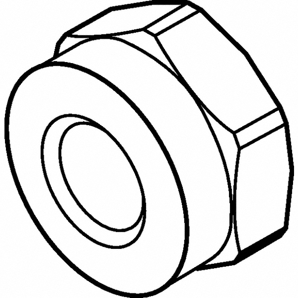 Kennametal - DA Double Angle Hex Locknut | MSC Direct