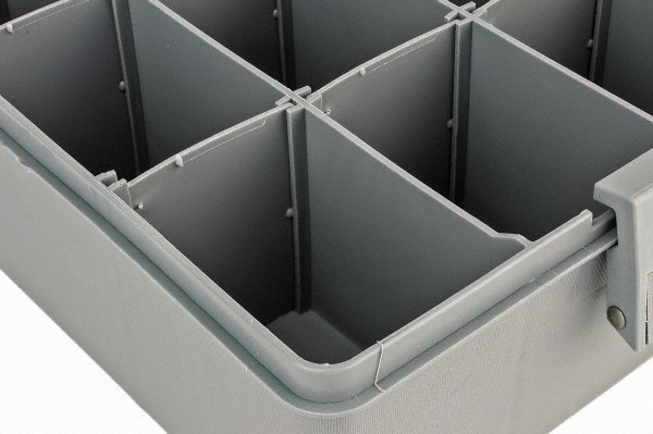 Flambeau - 8 to 32 Compartment Gray Small Parts Storage Box - 00292995 ...
