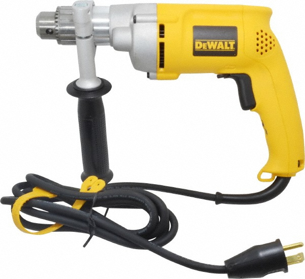 DeWALT - 1/2" Keyed Chuck, 0 to 1,000 RPM, Pistol Grip Handle Electric ...