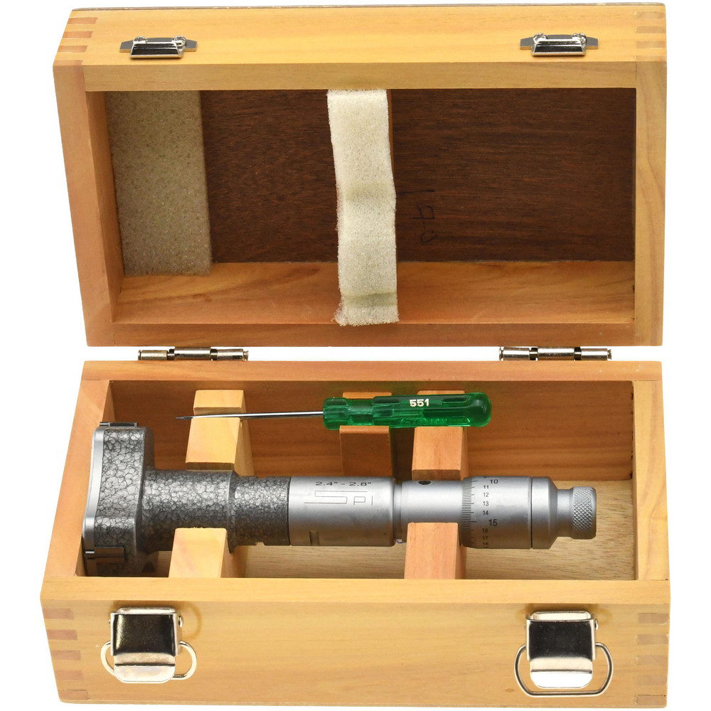 SPI - Mechanical Hole Micrometer: 2.4000 to 2.8000" Range | MSC Direct