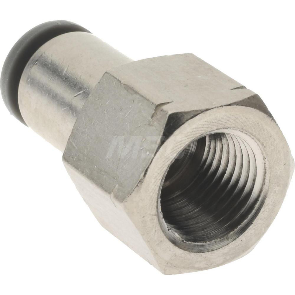 Norgren - Push-to-Connect Tube x FNPT x Tube x Female Fitting: Straight ...