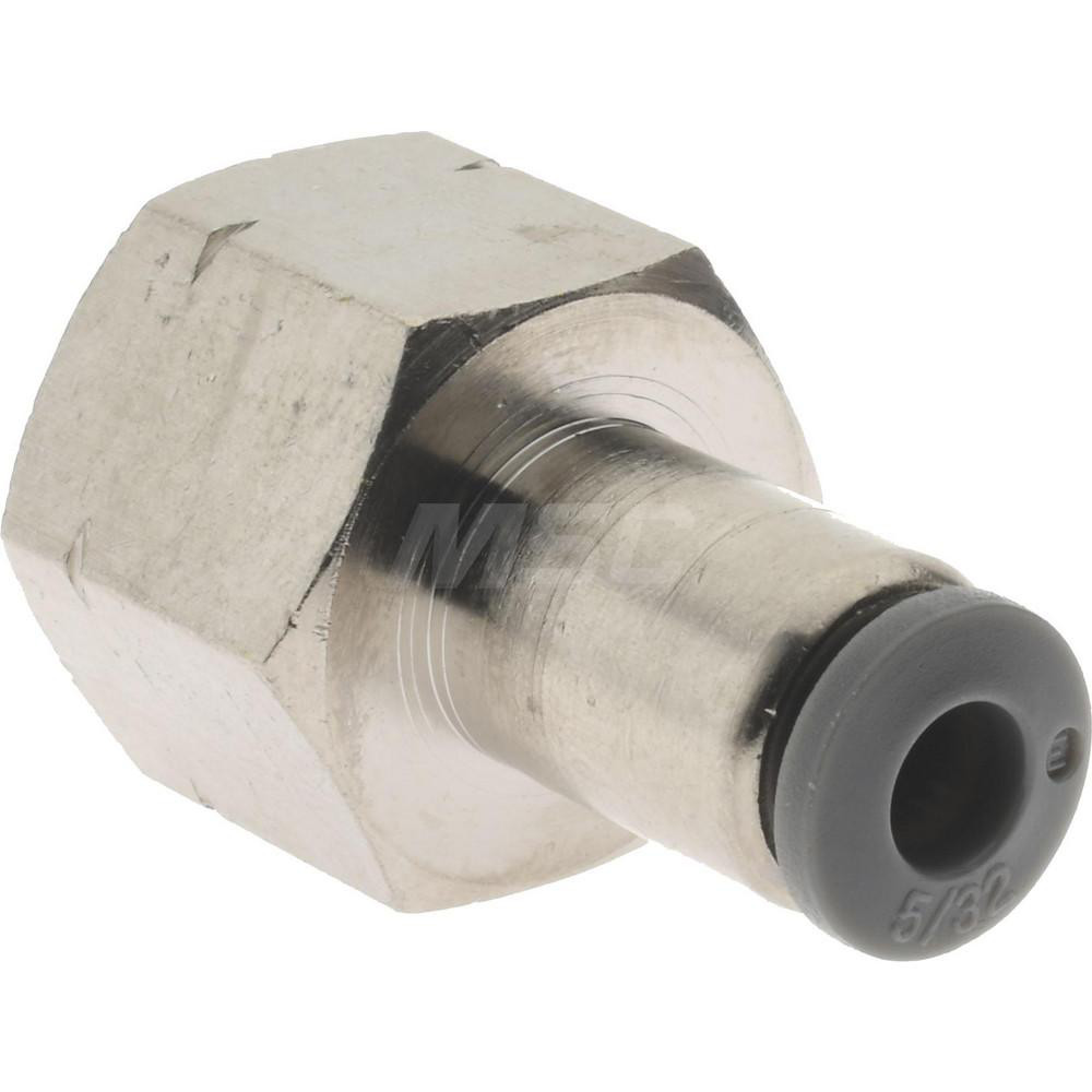 Norgren - Push-to-Connect Tube x FNPT x Tube x Female Fitting: Straight ...