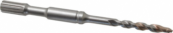 DeWALT - 1/2" Diam, Spline Shank, Carbide-Tipped Rotary & Hammer Drill ...