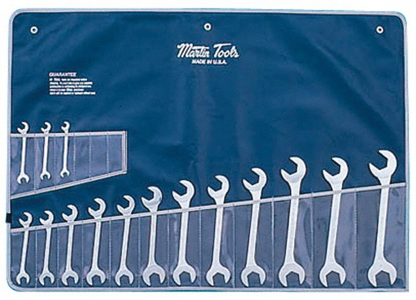 Martin Tools - Hydraulic Wrench Set: 15 Pc, 3/8 in - 1-1/4 in Wrench ...