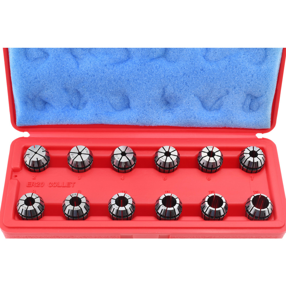 Accupro - Collet Set: 12 Pc, Series ER20 | MSC Direct