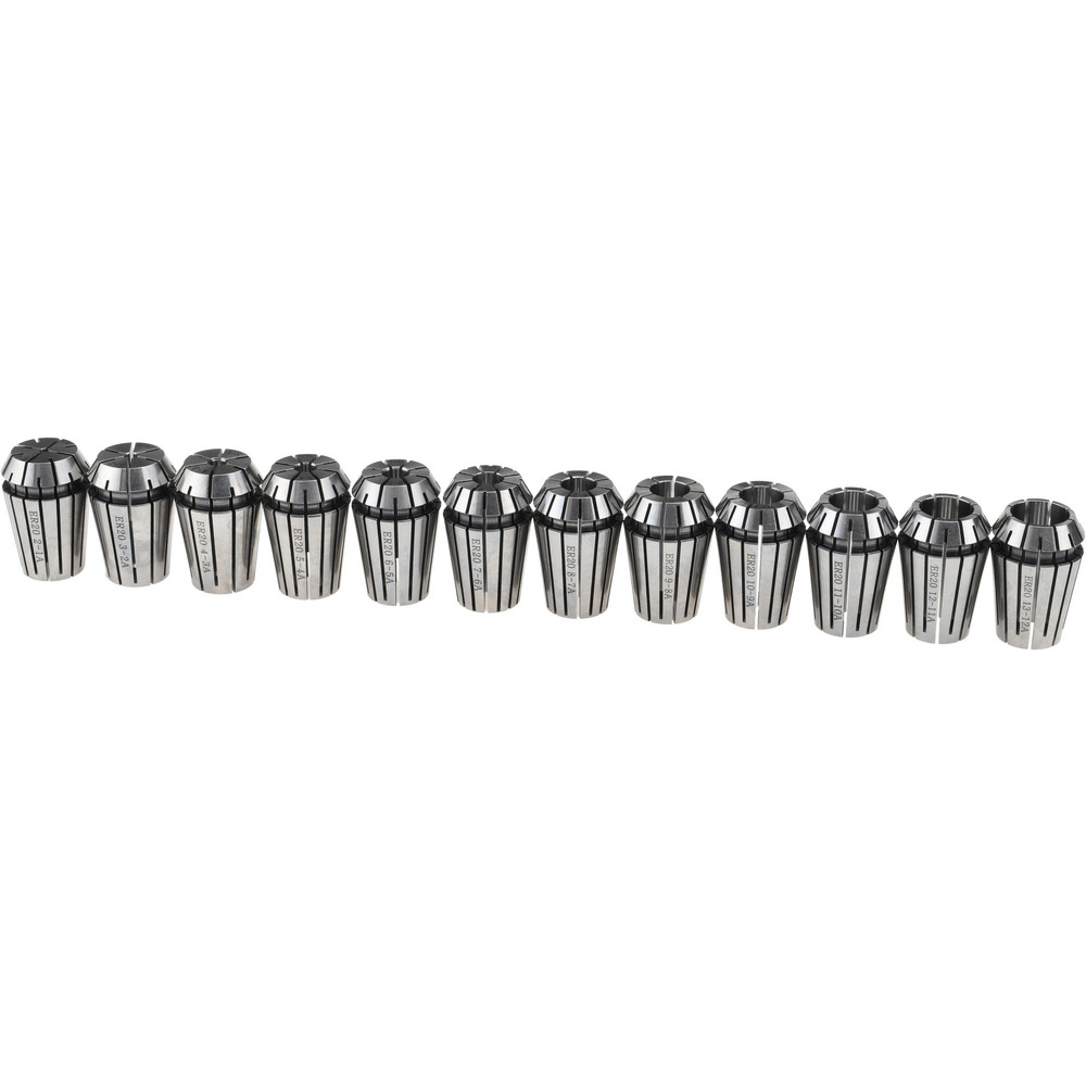 Accupro - Collet Set: 12 Pc, Series ER20 | MSC Direct