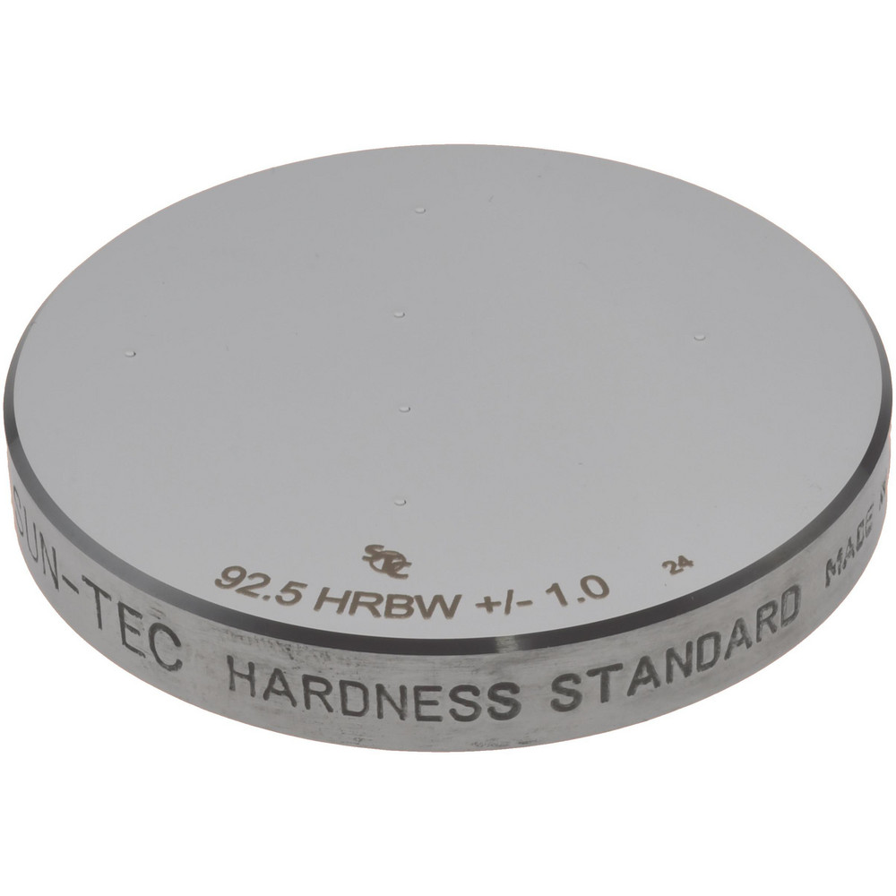 Made in USA - Rockwell B Scale, Hardness Calibration Test Block | MSC ...