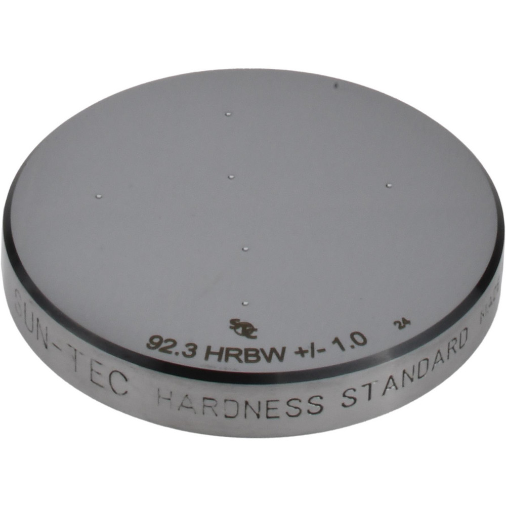 Made in USA - Rockwell B Scale, Steel, Hardness Calibration Test Block ...