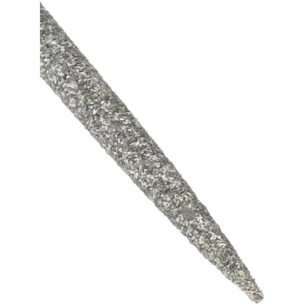 Value Collection - Round Needle Diamond File: 5-1/2" OAL, Coarse Grade ...