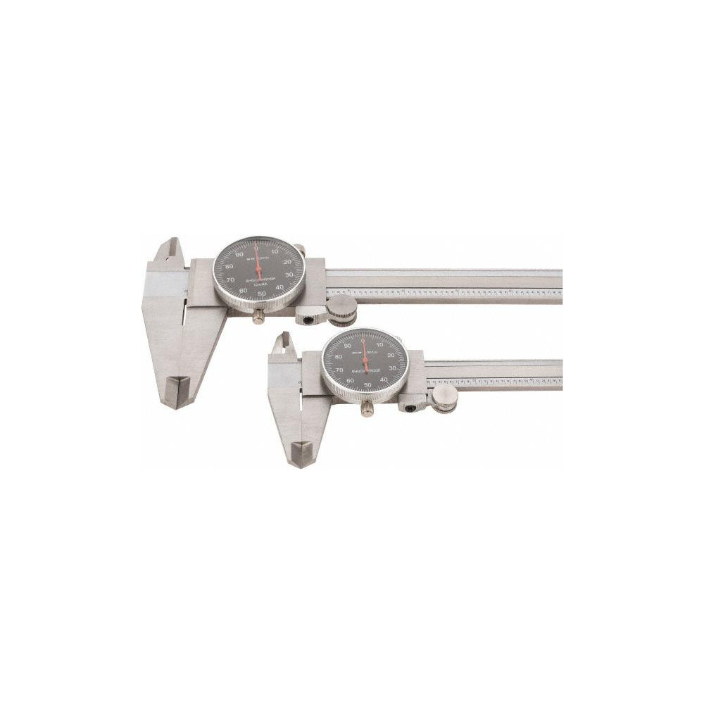Value Collection - 0 to 6 & 12" Outside Dia Dial Caliper Set | MSC Direct
