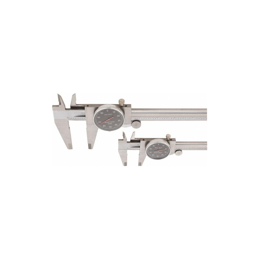 Value Collection - 0 to 6 & 12" Outside Dia Dial Caliper Set | MSC Direct