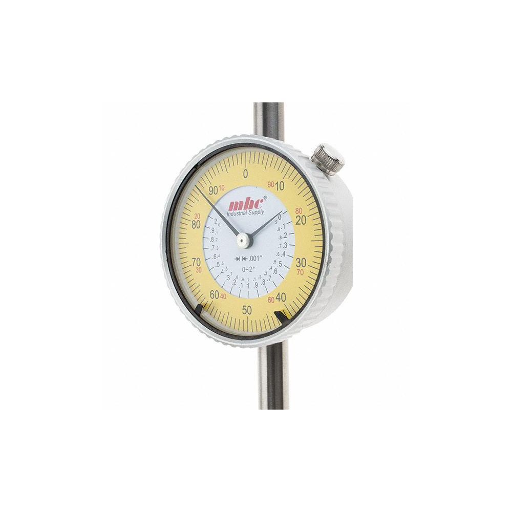 Value Collection - Dial Indicator & Base Kit: 2.0000" Max Measurement, 0-100 Dial | MSC Direct