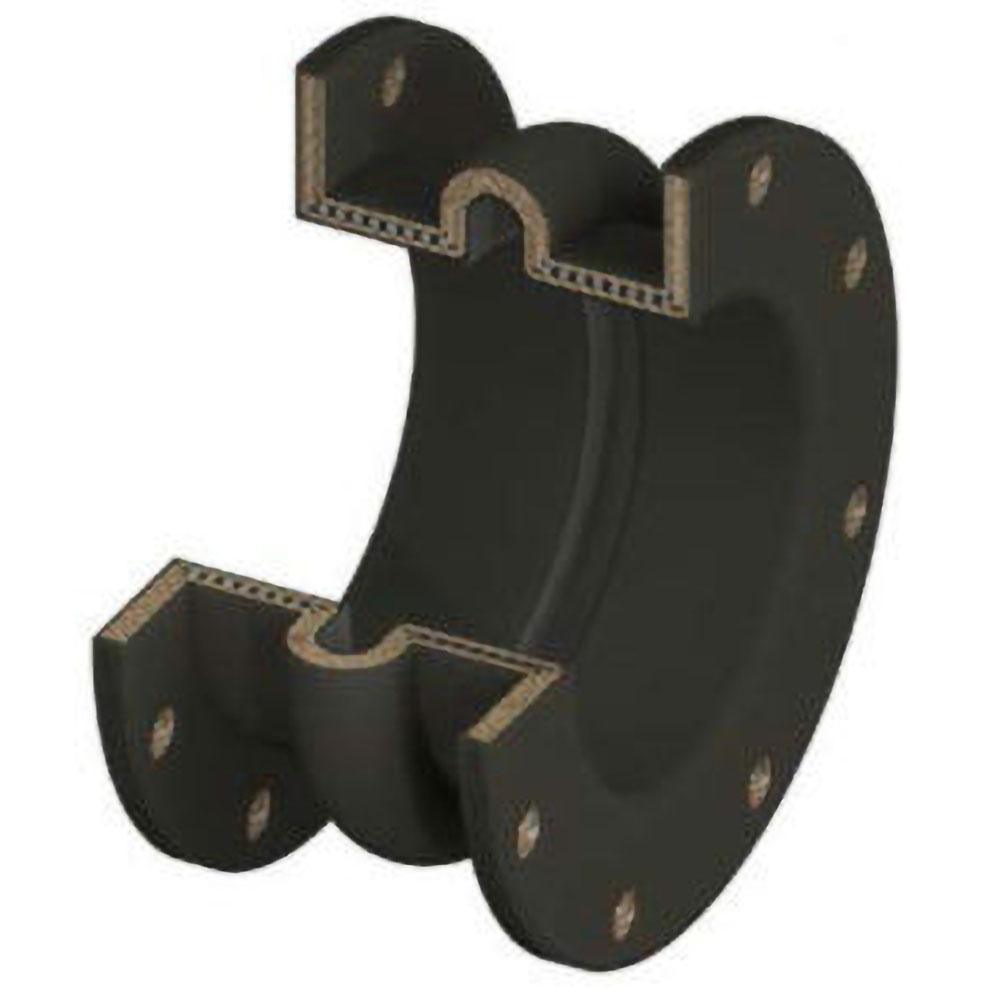 Unisource Mfg. - 4" Pipe, Neoprene Single Arch Pipe Expansion Joint ...