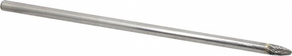 Atrax - Abrasive Burr: SF-1L6, 1/4" Cut Dia, Tree With Radius End ...