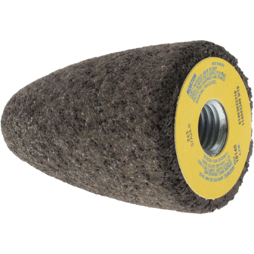 Norton - Abrasive Cone: Type 16, Very Coarse, 5/8-11 Arbor Hole | MSC ...
