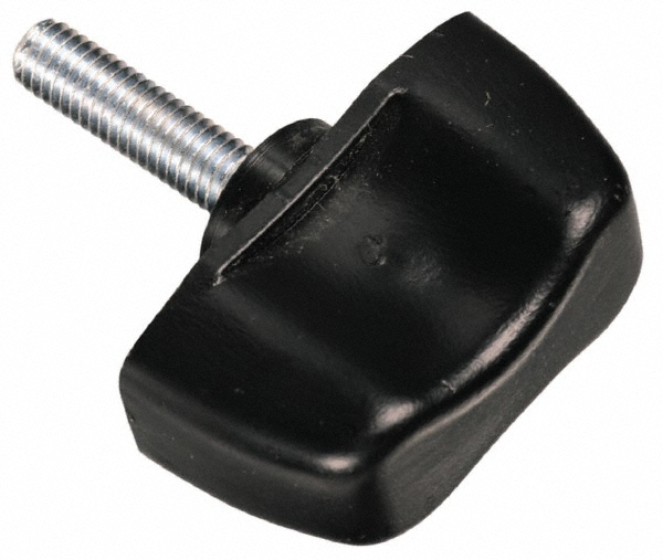 Gibraltar - 1-1/4" Head Length, Thermoplastic, Threaded Stem Bar / Wing Knob - 07108756 - MSC ...