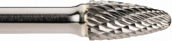 Made in USA - 8 Pc Double Cut Burr Set with Cylinder, Cylinder w/Rad ...