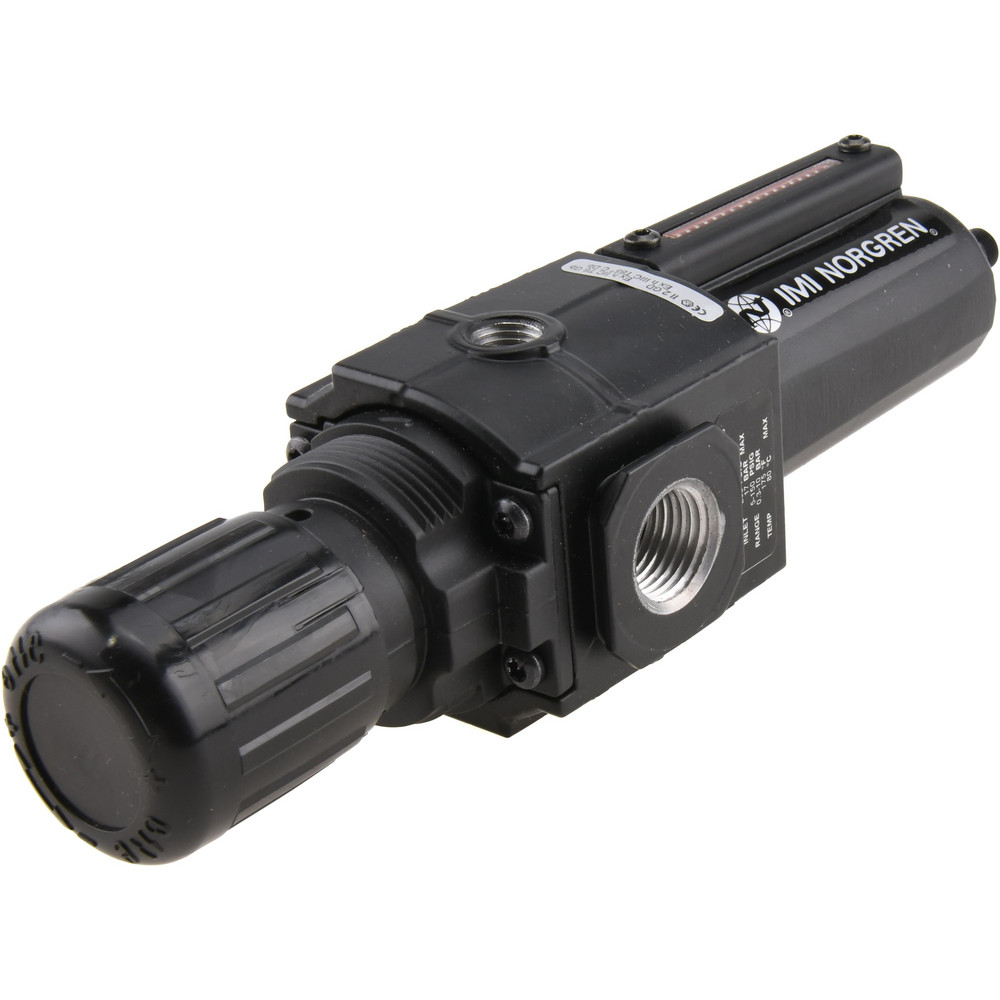 Norgren - FRL Combination Unit: 1/2 NPT, Intermediate, 1 Pc Filter ...