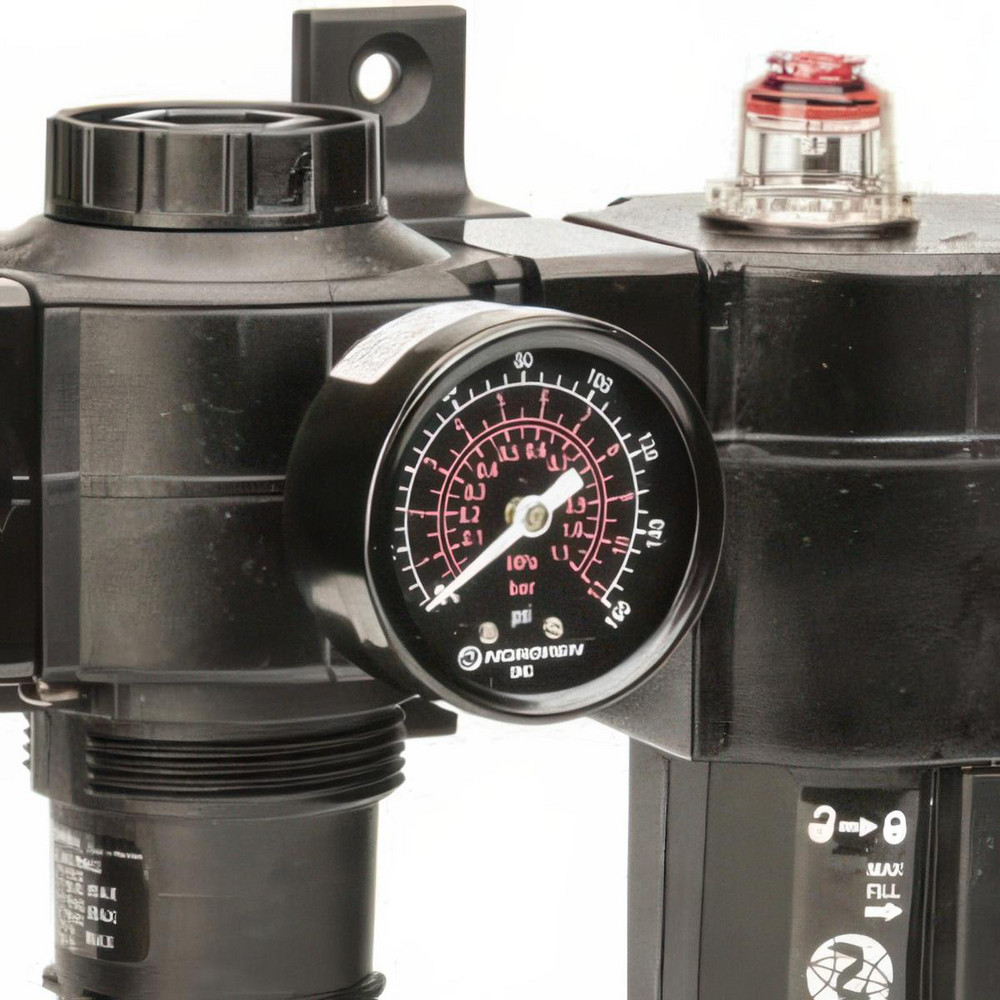 Norgren - FRL Combination Unit: 3/4 NPT, Standard, 3 Pc Filter ...