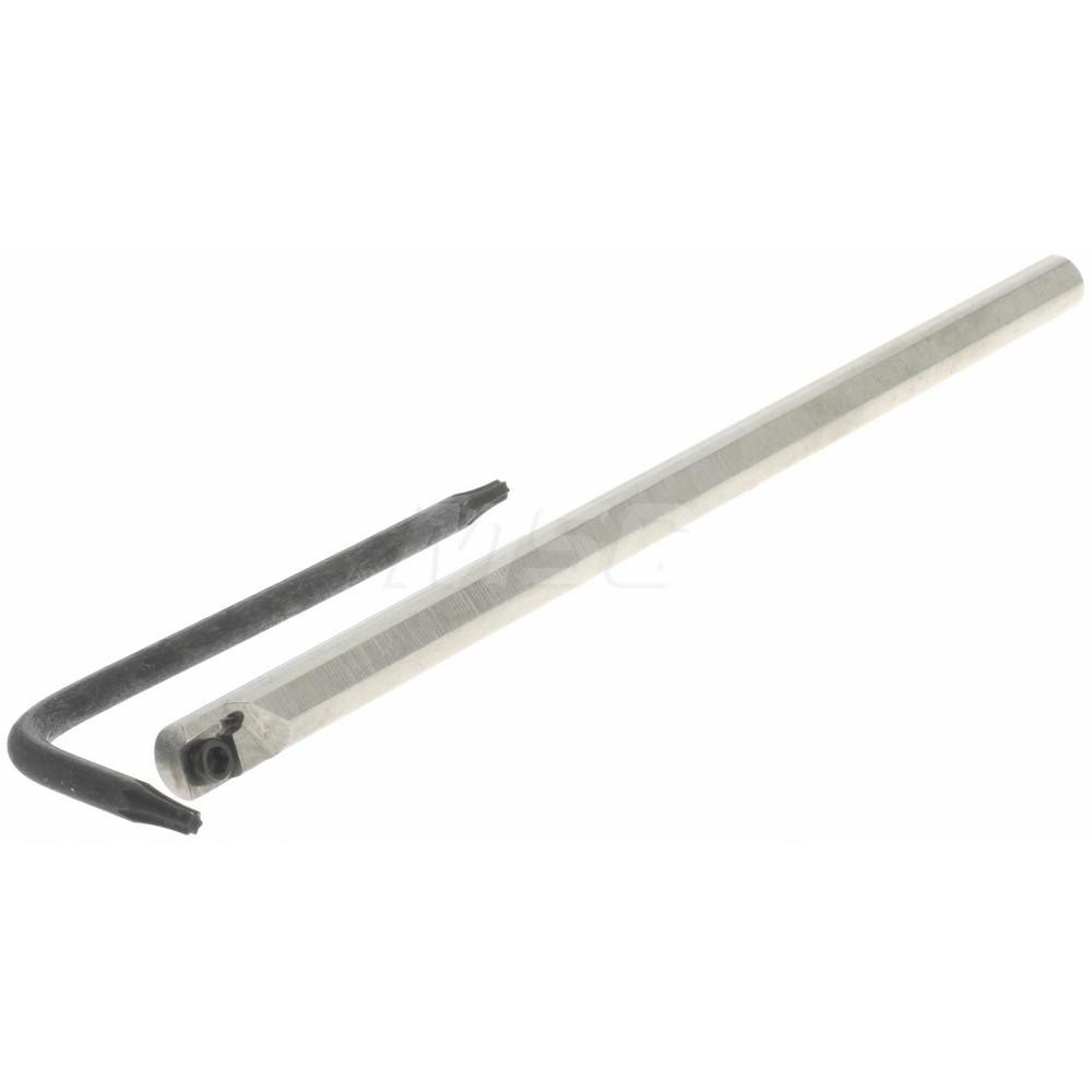 Seco - Indexable Boring Bar: H03-SCLDR-1.2, 0.2200" Min Bore, Right ...
