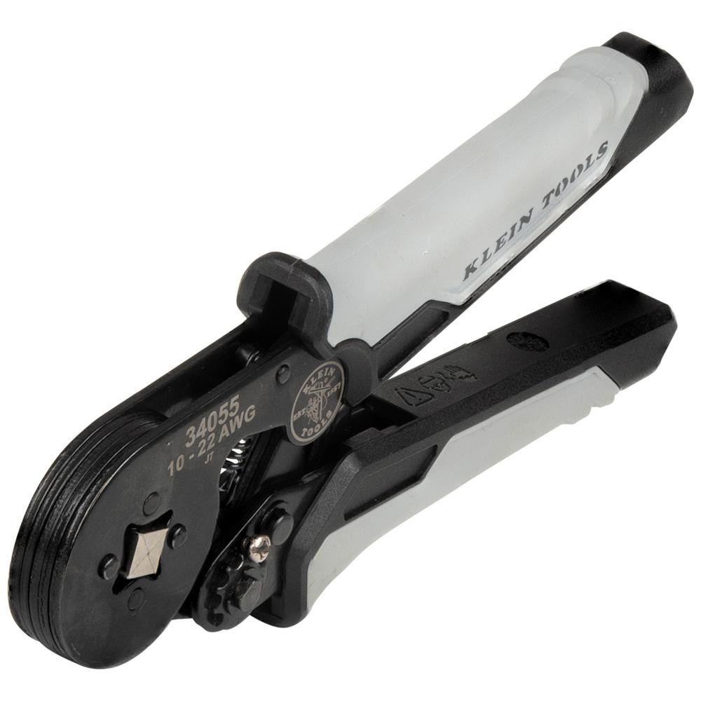 Klein Tools - Crimpers: Handle Style: Dual Material; Type: Ratcheting ...
