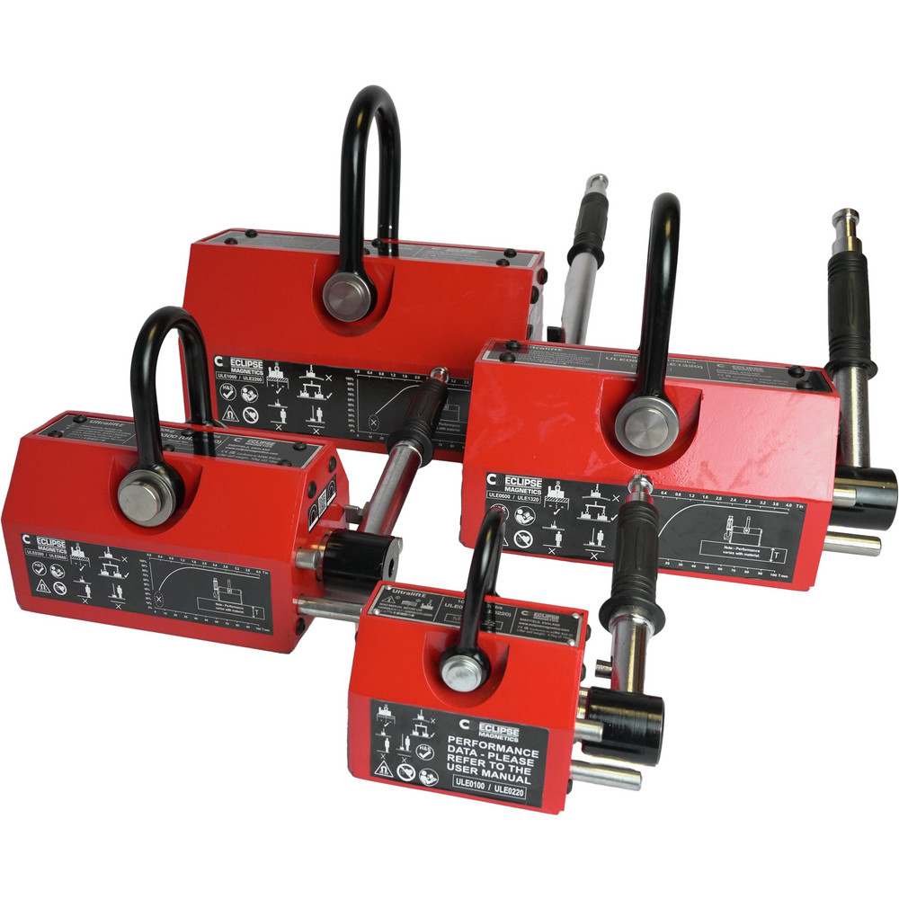 Eclipse - Lift Magnet: 1,100 lb Capacity, Locking On & Off Handle | MSC ...