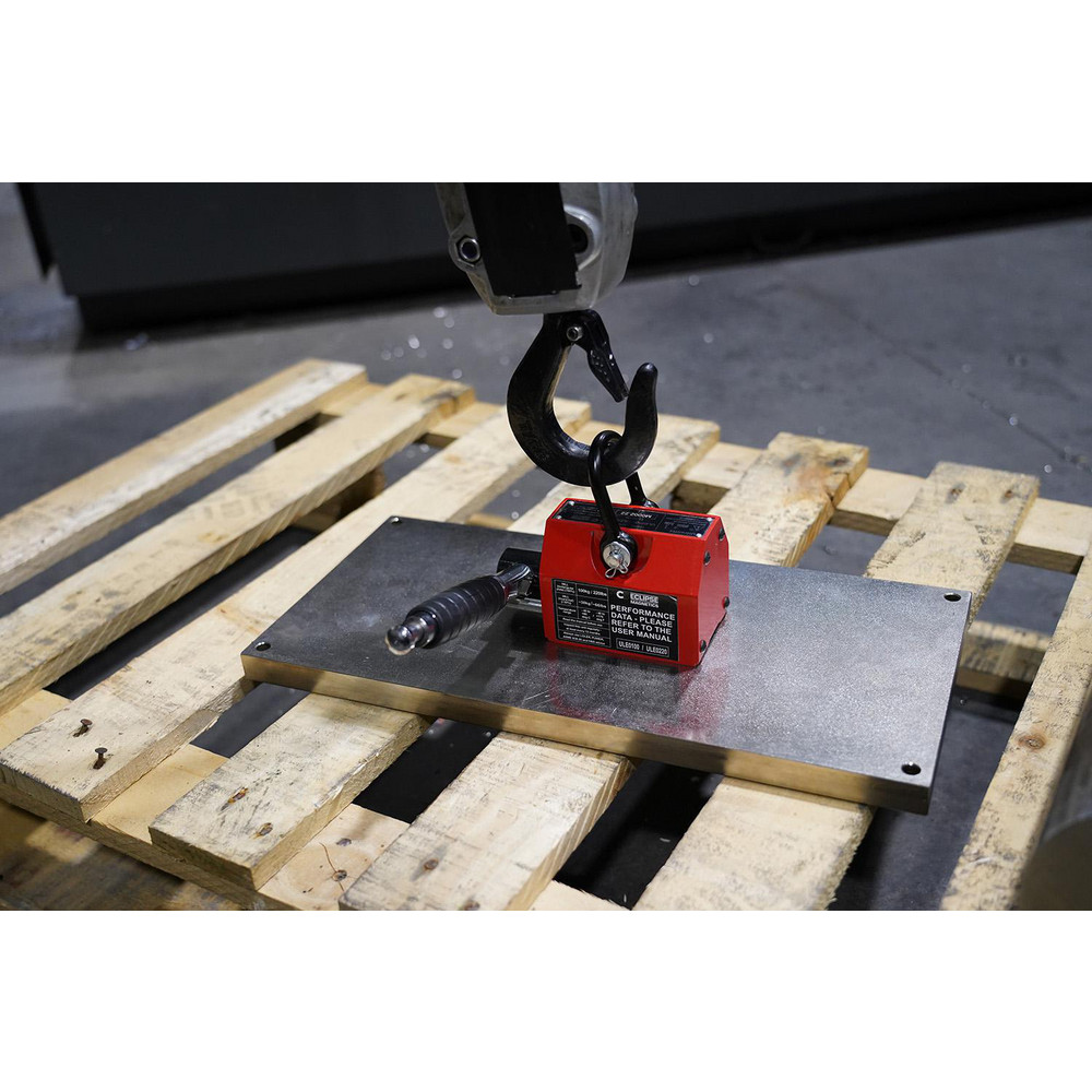 Eclipse - Lift Magnet: 1,100 lb Capacity, Locking On & Off Handle | MSC ...