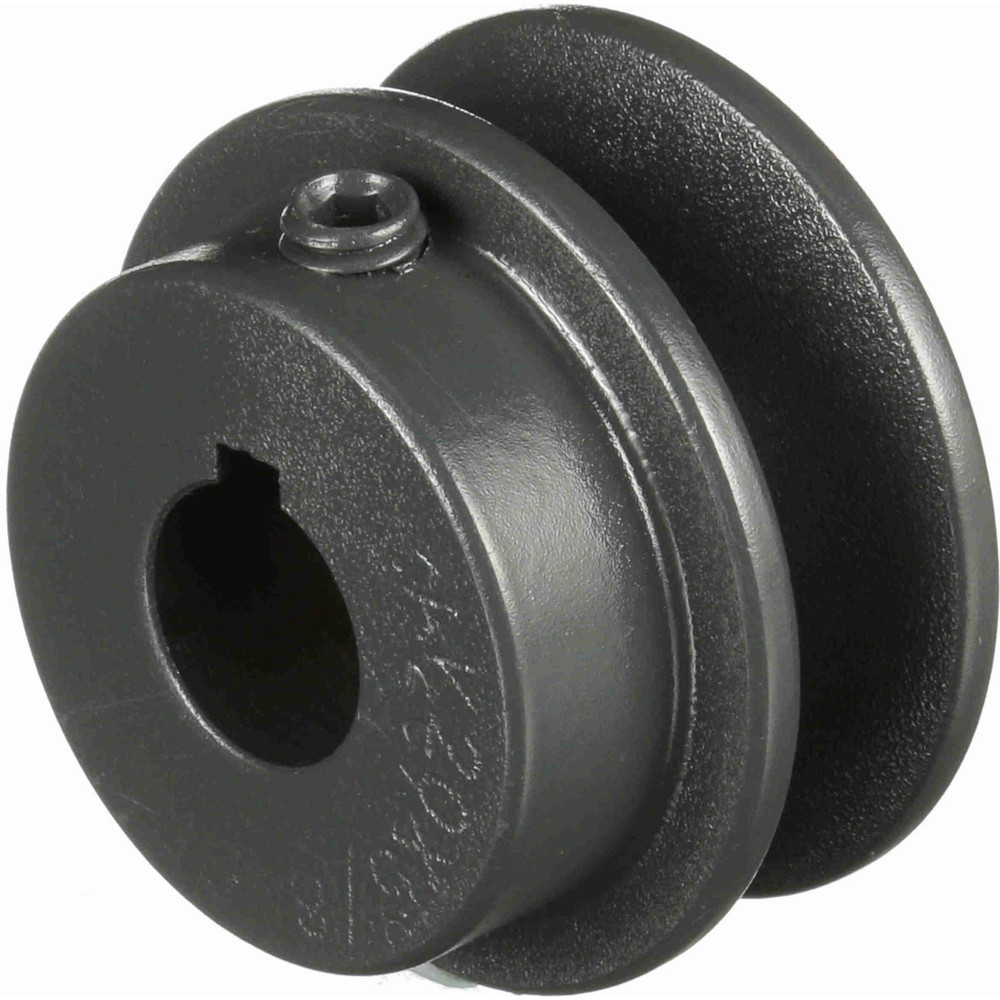 Browning - 5/8" Bore Dia, 2" OD, Finished Bore Single Groove Sheave ...