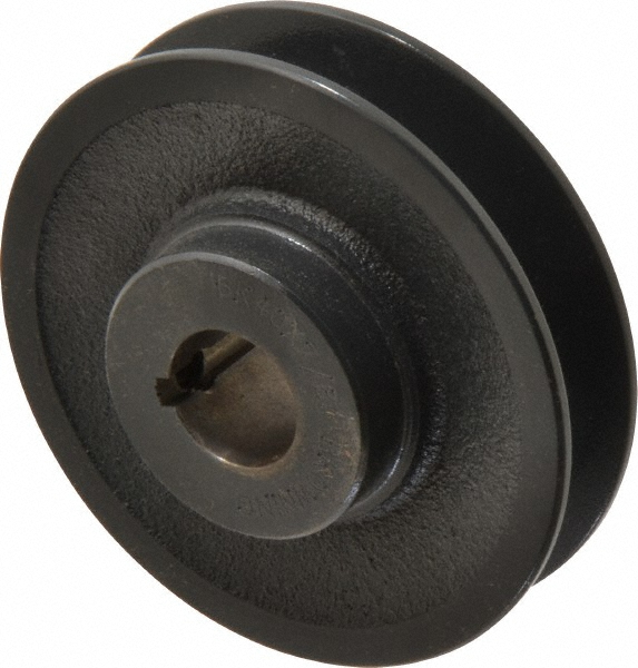 Browning - 7/8" Bore Diam, 3.95" OD, Finished Bore Single Groove Sheave ...