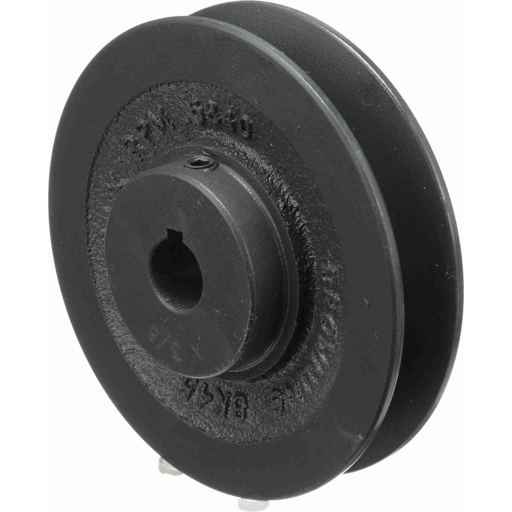 Browning - 7/8" Bore Dia, 4.95" OD, Finished Bore Single Groove Sheave ...