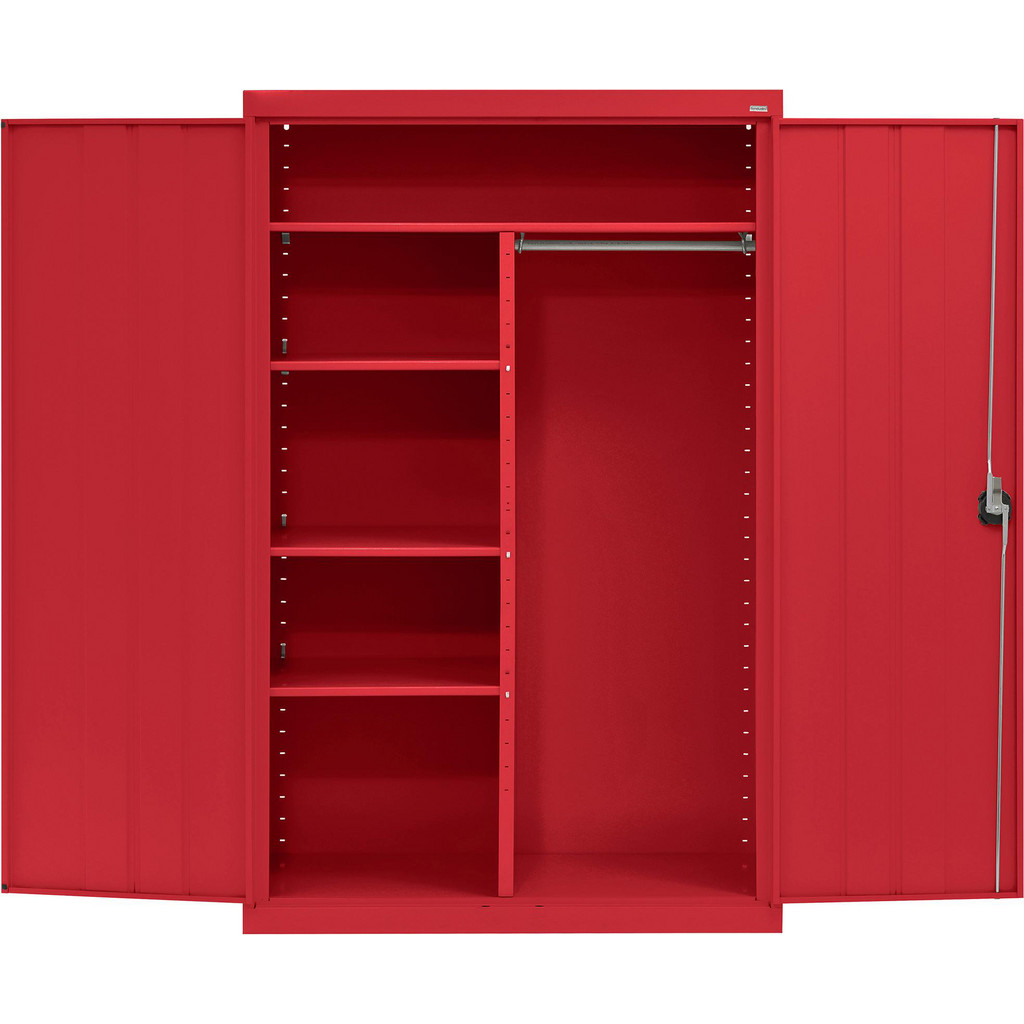 Sandusky Lee - Steel Combination Storage Cabinet: 46" Wide, 24" Deep ...