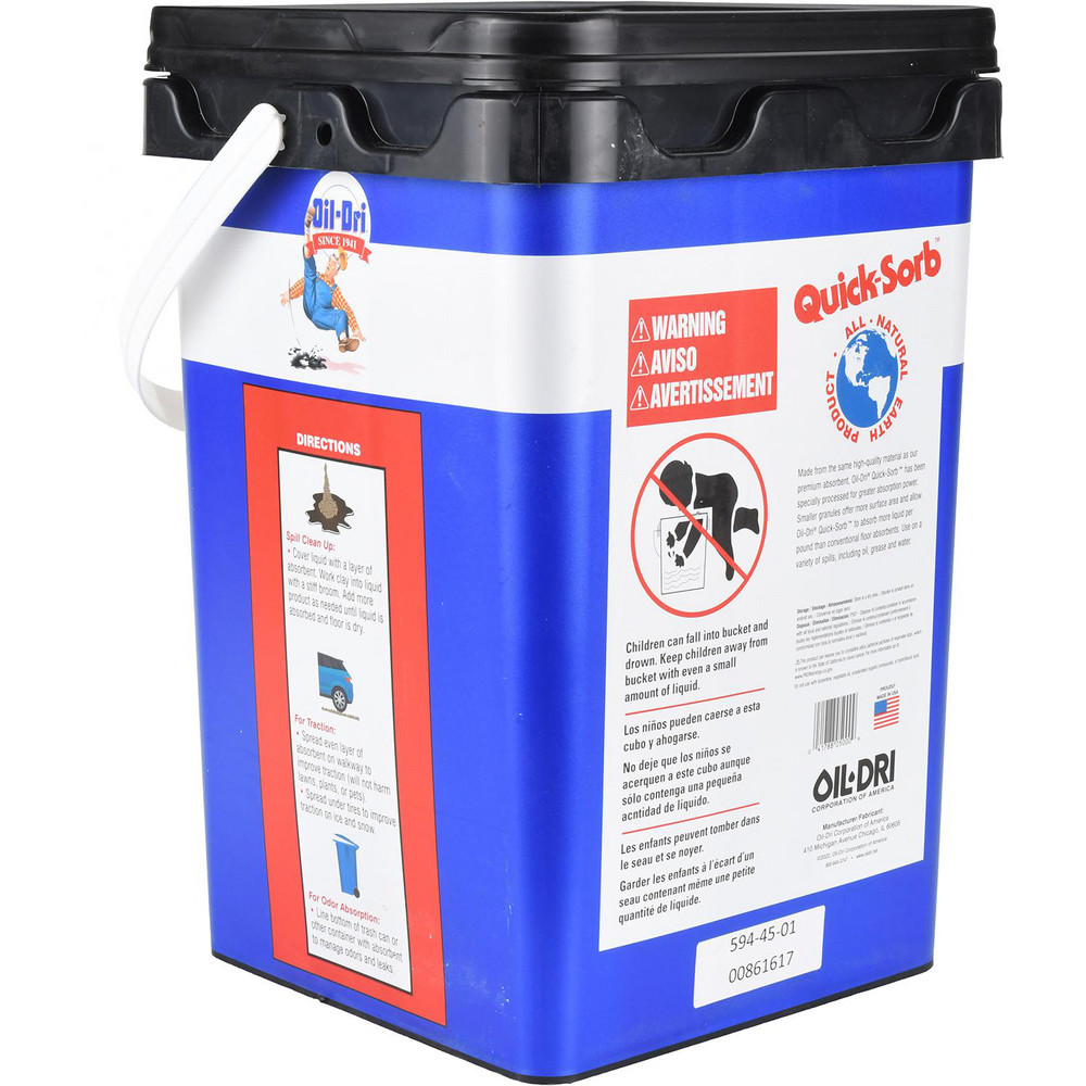 Oil-Dri™ - Sorbent: 20 lb Pail, Granular, Spill Containment | MSC Direct