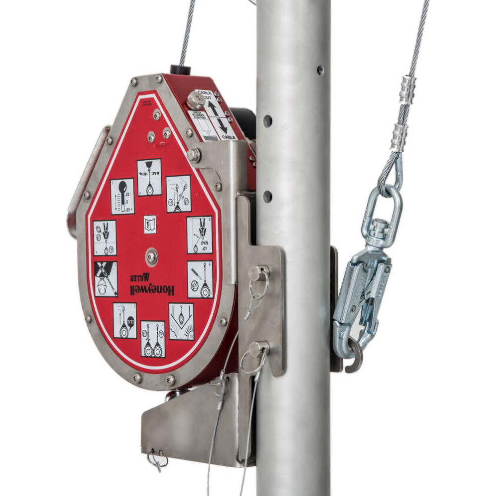 Miller - Self-Retracting Fall Limiter: 420, 50.000' Line, Carabiner ...