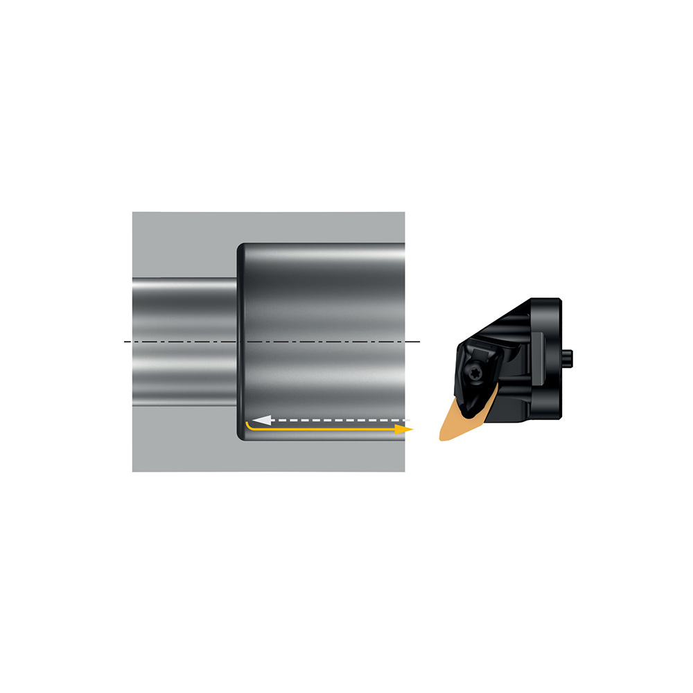 Sandvik Coromant - Modular Turning & Profiling Head: Size 40, 40 mm ...